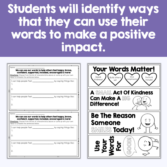 Kindness Lesson: The Power Of Our Words